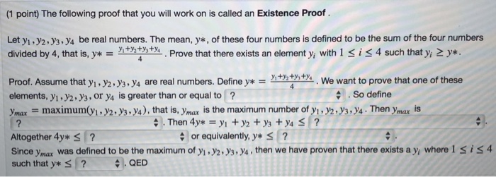 Solved (1 point) Prove the following proposition through a | Chegg.com
