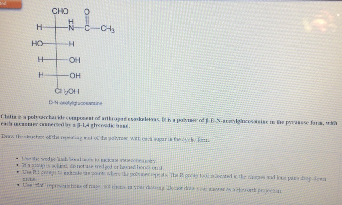 Solved CH2OH OH o OH OH OH In the box below draw the | Chegg.com