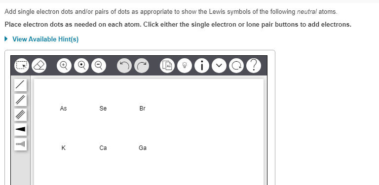 Solved Add single electron dots and/or pairs of dots as | Chegg.com