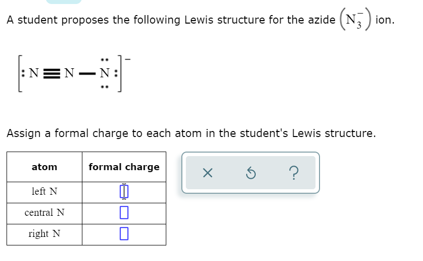 Solved A student proposes the following Lewis structure for | Chegg.com