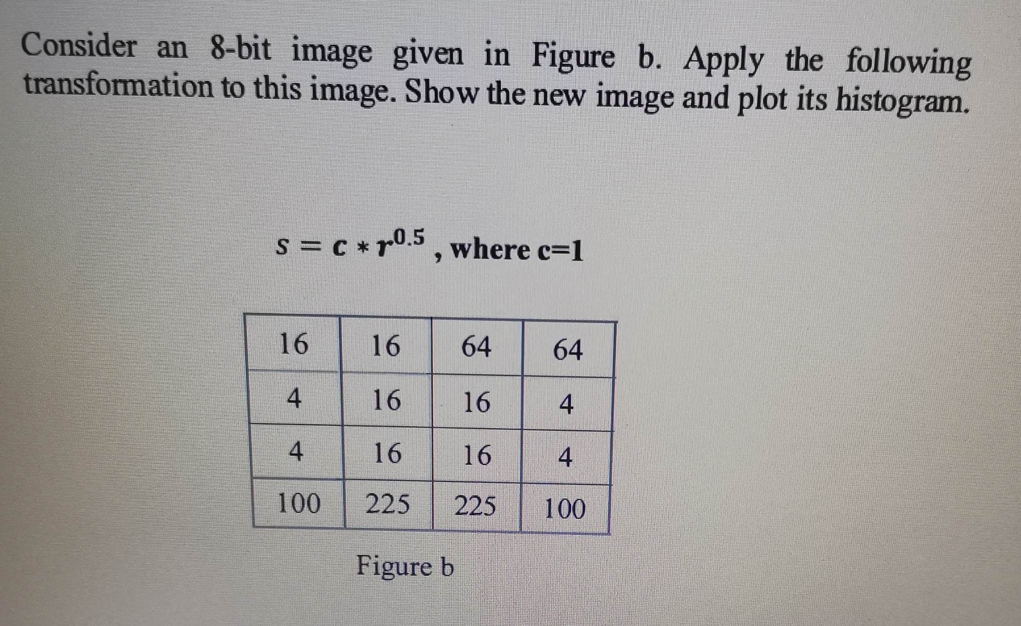 Solved Figure Q1(c) shows a segment of an image. Let | Chegg.com