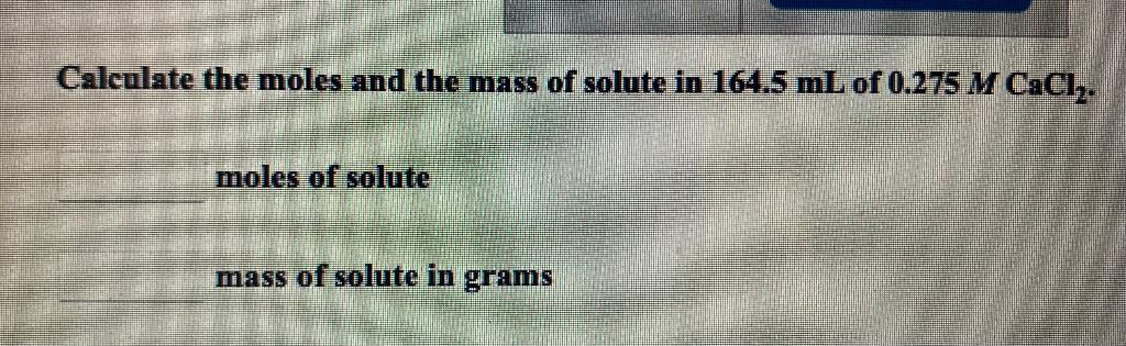 Solved How many chloride ions are in 1.6 moles of CaCl2? x | Chegg.com