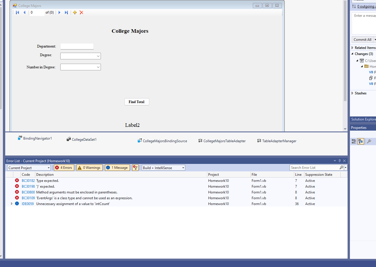 Microsoft Visual Studio Visual Studio cannot start | Chegg.com