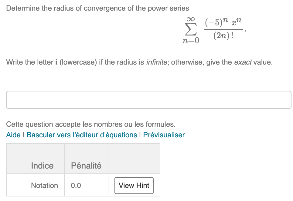 Solved Determine The Radius Of Convergence Of The Power