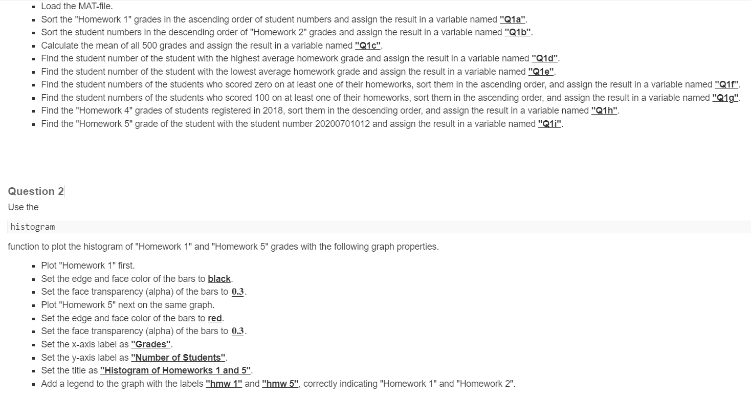 Solved Question 1 You are provided a MAT-file named | Chegg.com