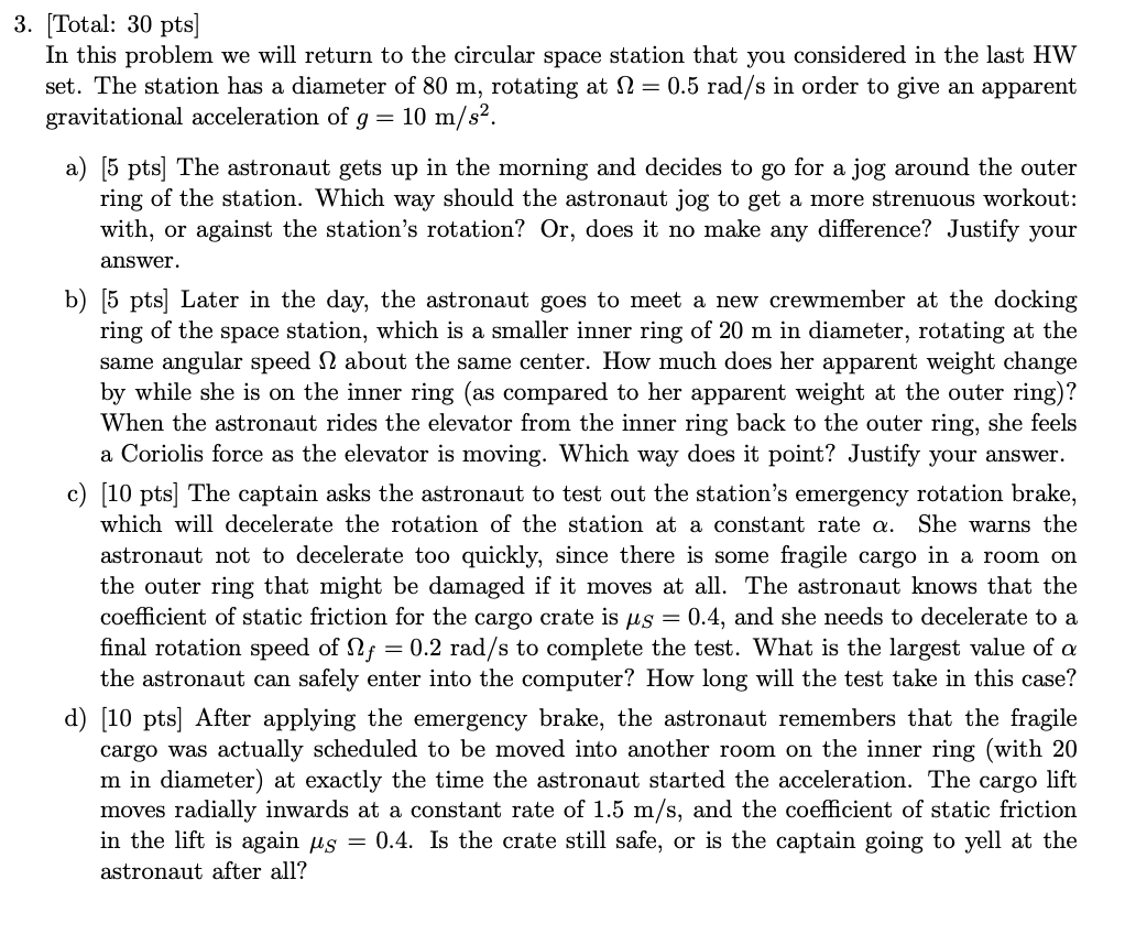 Solved [Total: 30pts ] In this problem we will return to the | Chegg.com