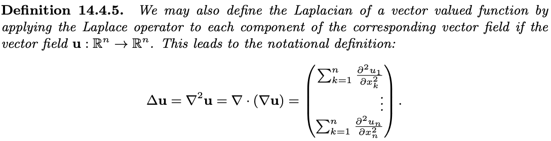 Solved Use Definition 1446 And The Vector Valued Operator 