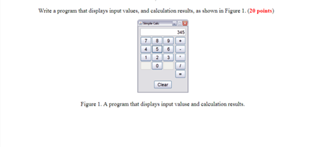 Solved Write a program that displays input values, and | Chegg.com