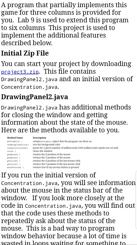 Solved The goal of this project is to implement:a program | Chegg.com