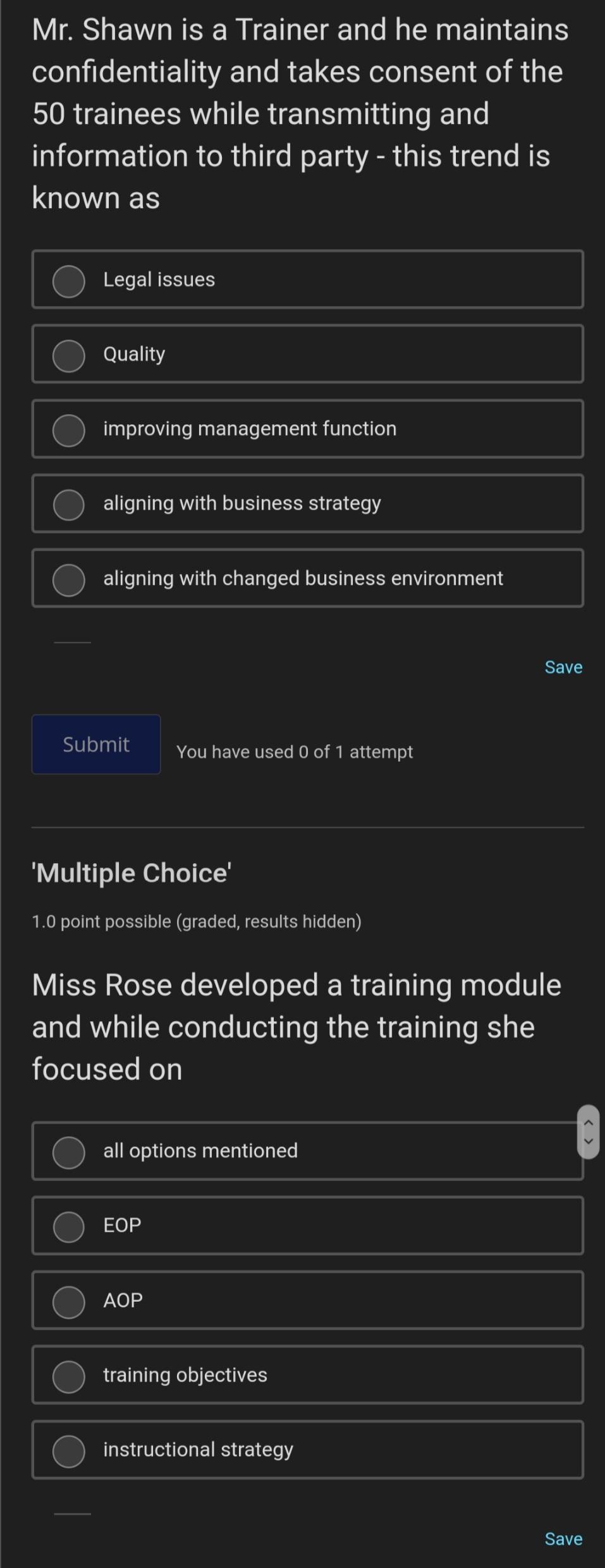 Mr. Shawn is a Trainer and he maintains a | Chegg.com