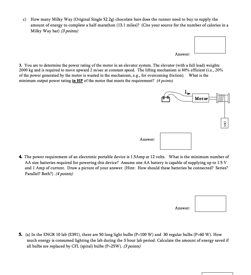 Solved Problems: 1. Mark ' N ' if a wrong type of units is | Chegg.com