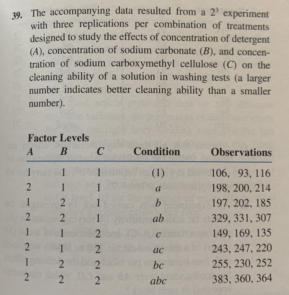 a. Use software to compute the ANOVA table for a full | Chegg.com