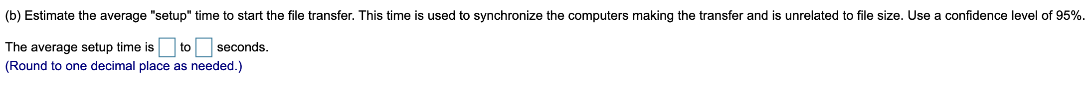 Solved A company ran tests of its current internal computer | Chegg.com