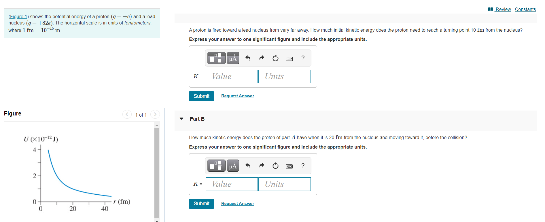 Solved Review Constants (Figure 1) shows the potential | Chegg.com Solved Review Constants (Figure 1) shows the potential | Chegg.com