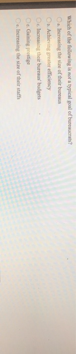 solved-which-of-the-following-is-not-a-typical-goal-of-chegg