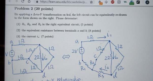 Solved ( О https://learn.wsu.edu/bbcswebdav/p.- ] "-@ w. Q | Chegg.com