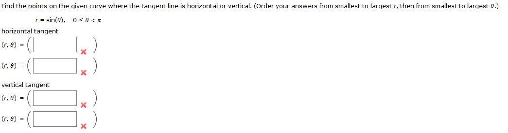 Solved Find the points on the given curve where the tangent | Chegg.com