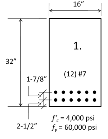 Solved Using the Equivalent Rectangular Stress Block | Chegg.com