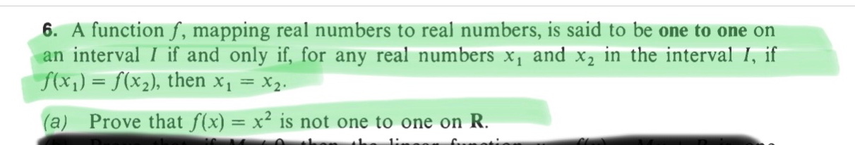 Solved 6. A function f, mapping real numbers to real | Chegg.com