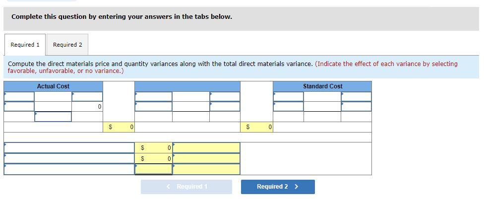 Solved Required information [The following information | Chegg.com