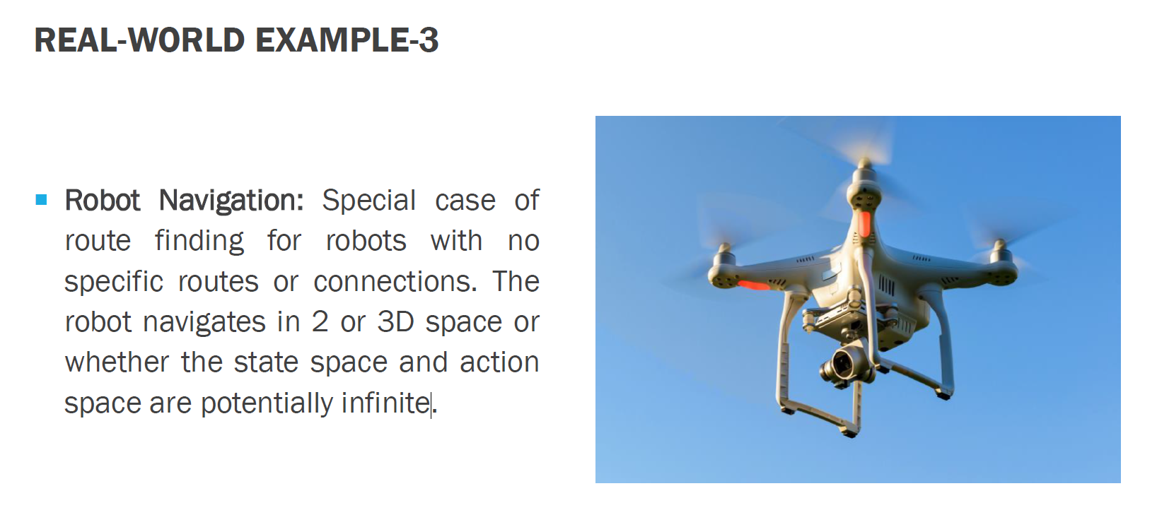 Solved REAL-WORLD EXAMPLE-3 - Robot Navigation: Special case | Chegg.com