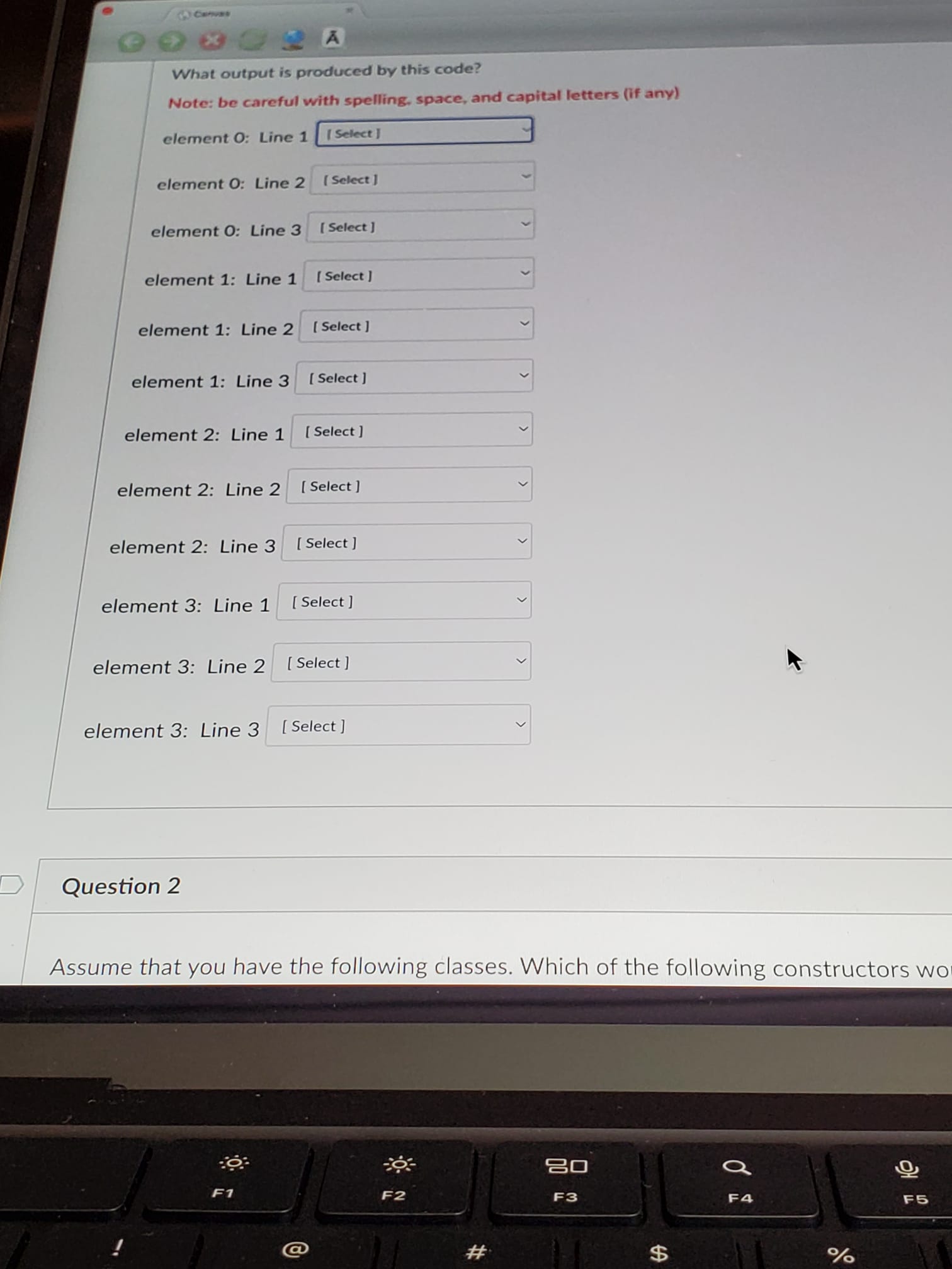 Solved Assume the following classes have been defined: | Chegg.com