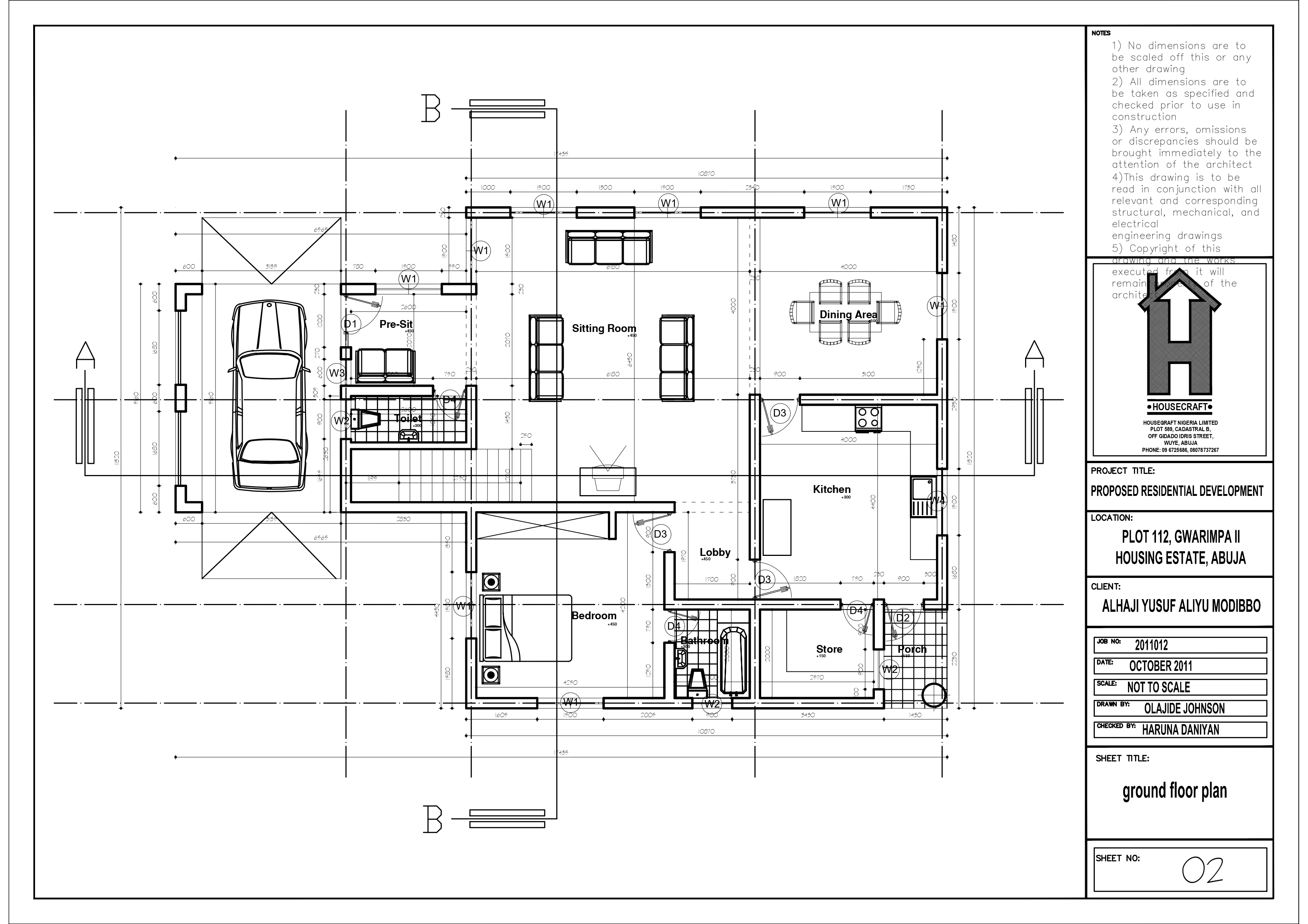 Find attached architectural drawings of a proposed | Chegg.com