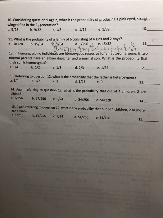Solved WORKSHEET FOR PROBABILITY LAB Instructions: Answer | Chegg.com