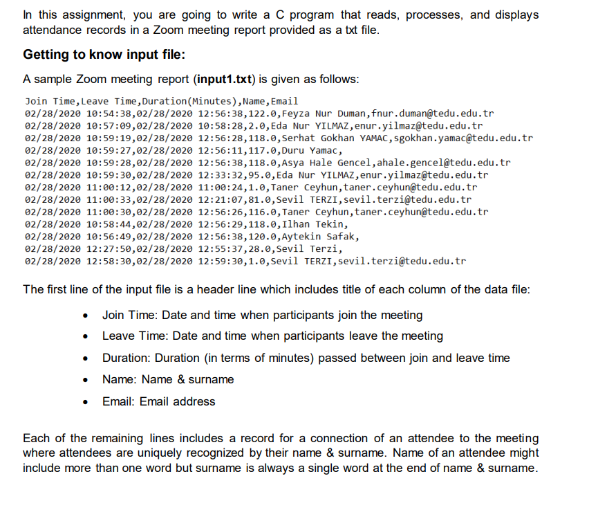 Solved In This Assignment You Are Going To Write A C 6281