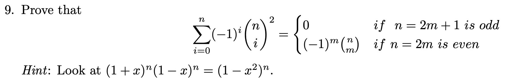 Solved Course Name Intro To Combinatorics Please Solve All