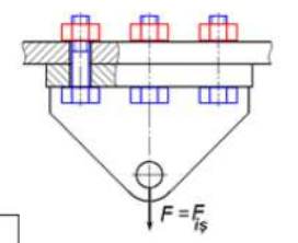 Solved In the bolt connection shown in the figure, the | Chegg.com