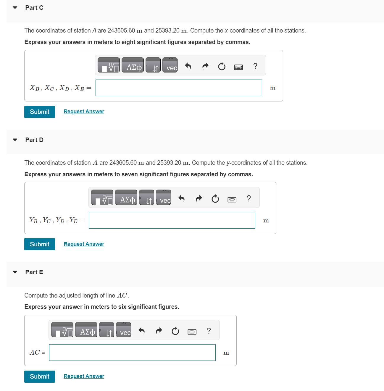 Solved Given the table, find the adjusted departures using | Chegg.com