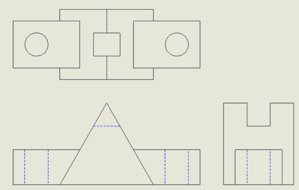 Solved create a sketch of multiview projection in oblique or | Chegg.com