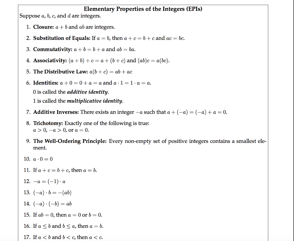 Solved Please help answer the following using the EPI table | Chegg.com