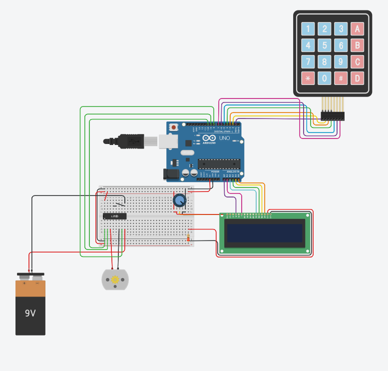 Solved Please recreate this circuit yourself in Tinkercad | Chegg.com