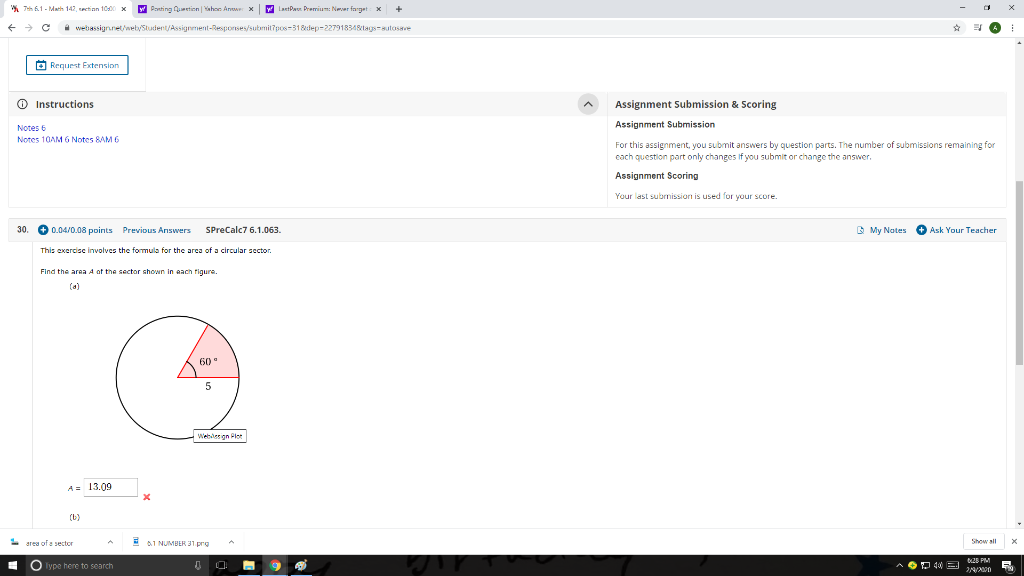 Solved 6.1. Math 149, 10 w ing tin the A x i s Premium | Chegg.com