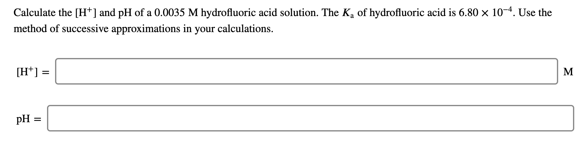 Solved HA, a weak acid, also forms the ion HA, in solution. | Chegg.com