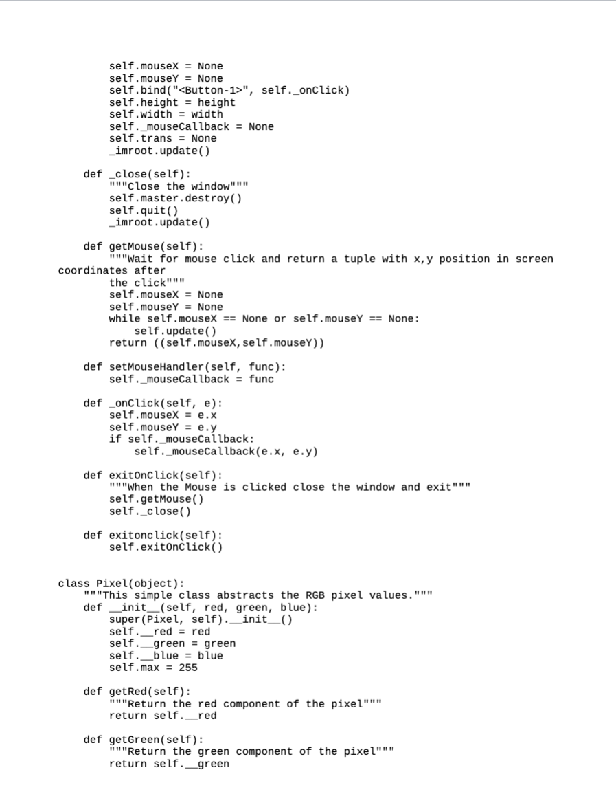 Solved 40 points) Let’s play with the example code from the | Chegg.com