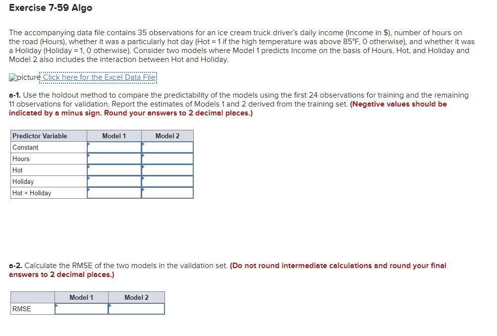 Solved The accompanying data file contains 35 observations | Chegg.com