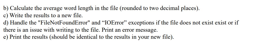 Solved Word Count from File Create a text file named | Chegg.com
