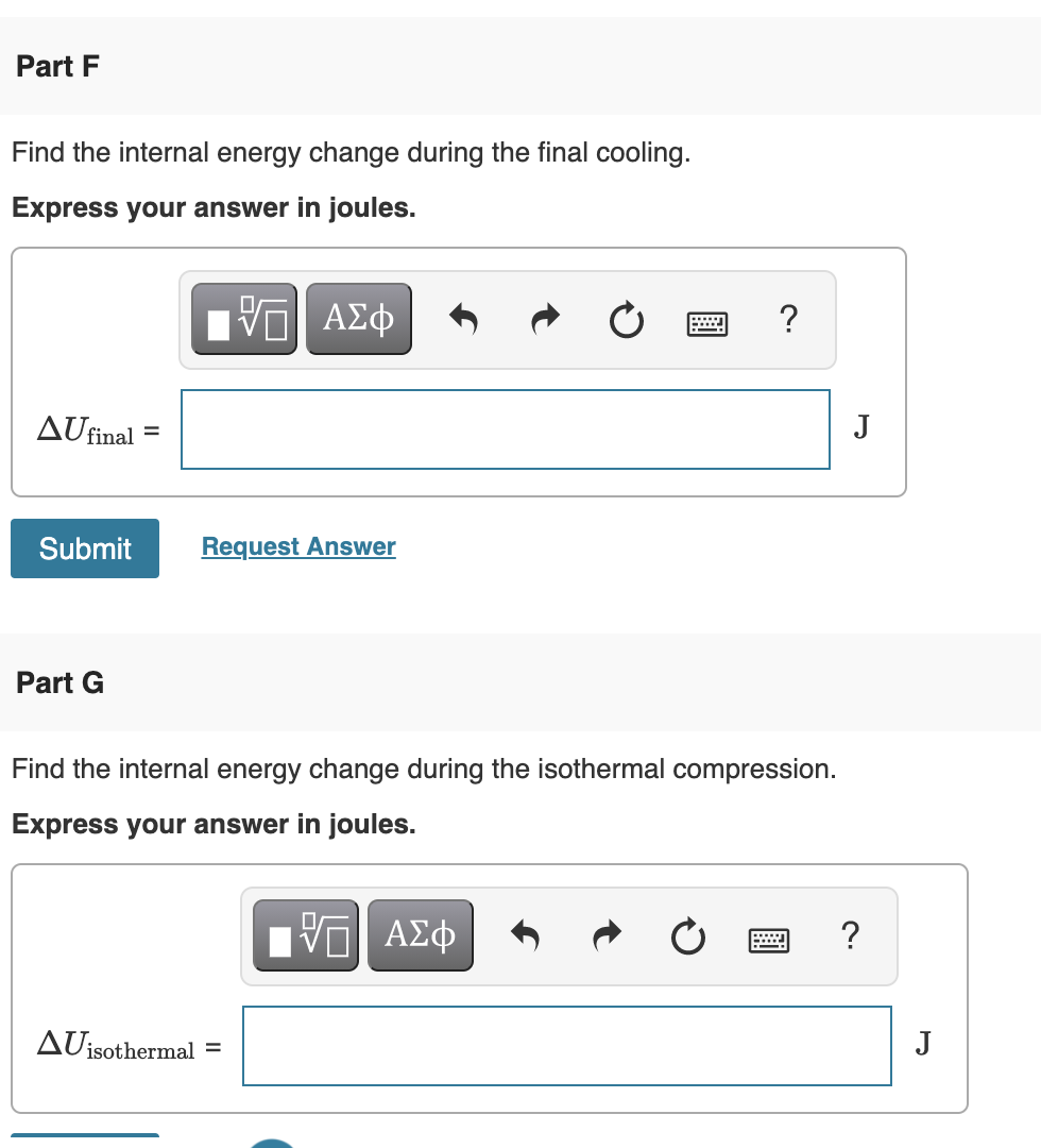 Solved Review | Constants gas first Part A A cylinder with a | Chegg.com
