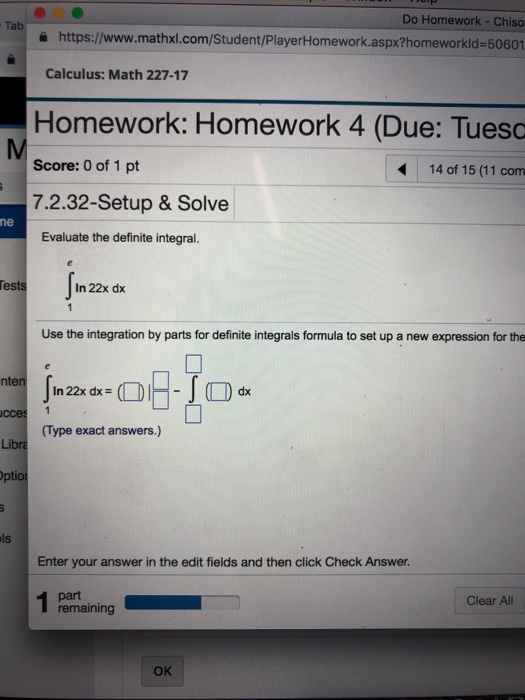 Solved Do Homework - Chiso Tab | Chegg.com