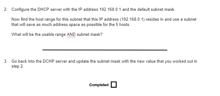 Solved Now go to the services tab and select "DHCP". We will | Chegg.com