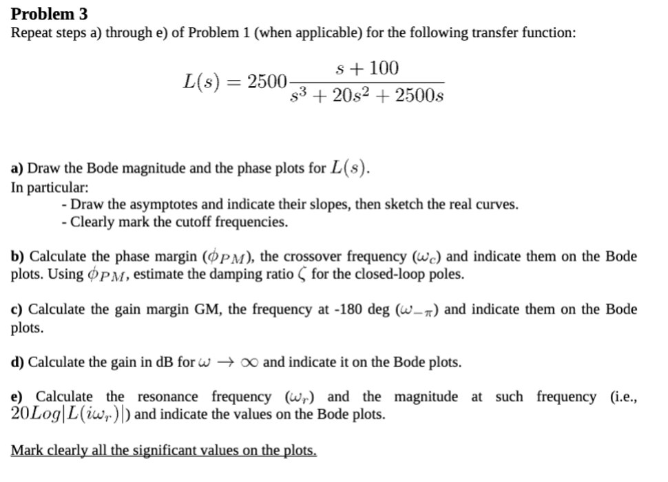 Solved DO ALL PARTS and show all work/hand calcs and hand | Chegg.com