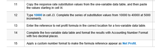Solved 11 12 Copy the response rate substitution values from | Chegg.com