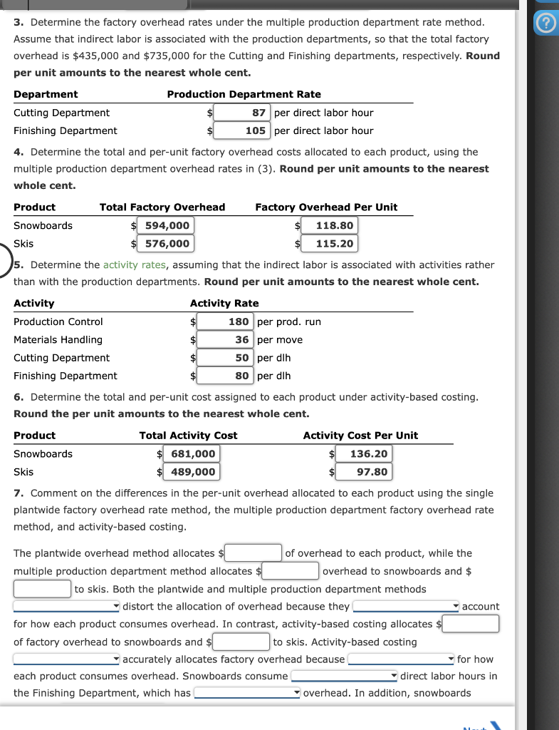 Solved Allocate overhead using a single plantwide rate, | Chegg.com
