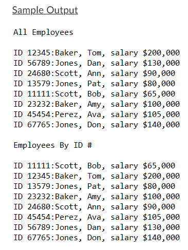 Solved Java program! This assignment also requires one | Chegg.com