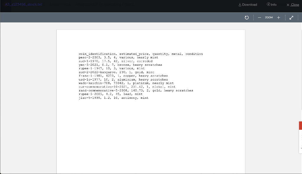 Solved Assignment 3 Programming Project Due Sunday by 23:59 | Chegg.com