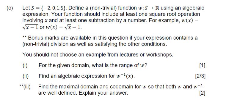 Solved Let 𝑆 = {−2, 0,1,5}. ﻿Define a (non-trivial) | Chegg.com