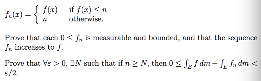 Solved Suppose is a measurable function defined on a | Chegg.com